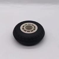 China Wheelbarrow Pneumatic Rubber Spare Parts Rubber Tyre Hand Trolley Wheel for sale