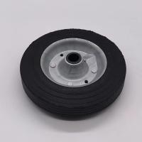 China Wheelbarrow Pneumatic Rubber Spare Parts Rubber Tyre Hand Trolley Wheel for sale