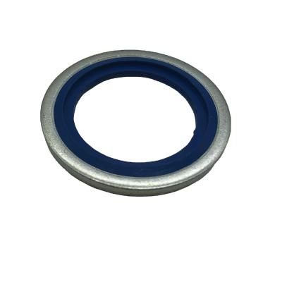 China Grommet Self centering galvanized  Rubber+ Metal Bonded gasket  bonded seal for sale