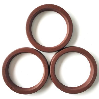 China High Temperature Resistant Fluorine Adhesive UHS/UN/USH Hydraulic Cylinder Piston Oil Seal for sale