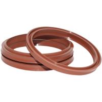 China High Temperature Resistant Fluorine Adhesive UHS/UN/USH Hydraulic Cylinder Piston Oil Seal for sale