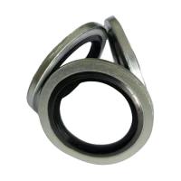 China Galvanized Self Centering Bonded Seal Rubber High Performance Metal Gasket for sale