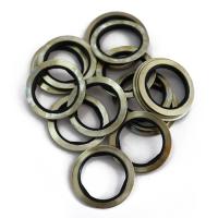 China Galvanized Self Centering Bonded Seal Rubber High Performance Metal Gasket for sale