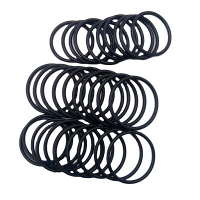 China Manufacturers manufacture large-size and small-size nitrile rubber O-ring seals in red, green, purple and black. for sale