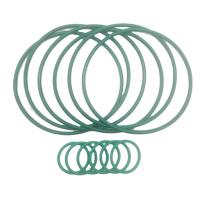 China Production of large and small fluororubber O-ring seals with different colors for sale