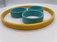 China Customized Hydraulic Wear Rings WR PTFE Piston Phenolic Guide Strip Bearing Strip for sale