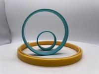 China Customized Hydraulic Wear Rings WR PTFE Piston Phenolic Guide Strip Bearing Strip for sale