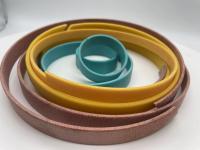 China Customized Hydraulic Wear Rings WR PTFE Piston Phenolic Guide Strip Bearing Strip for sale
