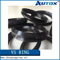 China NBR FKM O Sealing Ring Rubber Rotary Shaft Seal Ring VA Type Shaft V Ring Water Seals for sale
