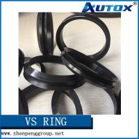 China NBR FKM O Sealing Ring Rubber Rotary Shaft Seal Ring VA Type Shaft V Ring Water Seals for sale