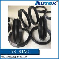 China NBR FKM O Sealing Ring Rubber Rotary Shaft Seal Ring VA Type Shaft V Ring Water Seals for sale