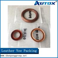 China Wear Resistance Hydraulic O Rings Corrosion Resistance Leather Vee Packing for sale