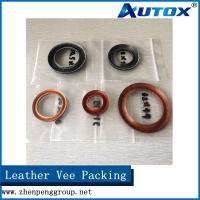 China Wear Resistance Hydraulic O Rings Corrosion Resistance Leather Vee Packing for sale