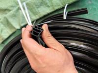 China Precision Molded TPE Thermoplastic Elastomer Rubber Sealing Strip for Liquid & Gas-tight Barrier Applications for sale