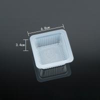 China Disposable Mooncake Blister PP Tray Plastic Biscuit Dessert Box Food Grade for sale