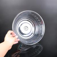 China Round Clear Cookies Pastry Disposable Plastic Food Box Desserts Salads for sale