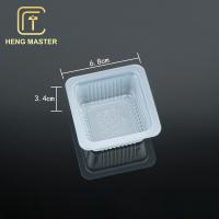China Disposable PP Food Grade Mooncake Plastic Blister Tray Pastry Container for sale