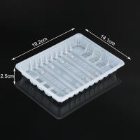 China Supermarket Rectangle Roast Chicken Pork Meat Packaging Tray PP Disposable for sale