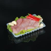 China Supermarket Rectangle Roast Chicken Pork Meat Packaging Tray PP Disposable for sale