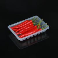 China Frozen Food Plastic PP Supermarket Blister Packaging Tray Disposable for sale