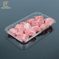 China Food Grade Plastic Disposable Fruit Tray PP Plastic For Frozen Meat for sale