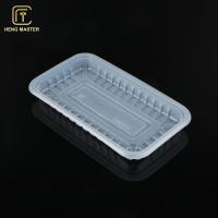 China White Transparent Supermarket Disposable Fruit Tray PP Plastic for sale
