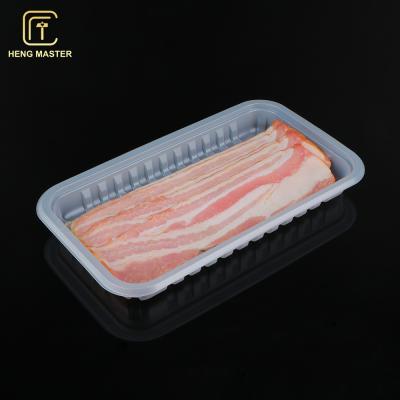 China White Transparent Supermarket Disposable Fruit Tray PP Plastic for sale