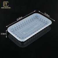 China White Transparent Supermarket Disposable Fruit Tray PP Plastic for sale