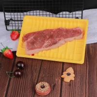 China Yellow Hengmaster Plastic Disposable Vegetable Tray For Meat Seafood for sale