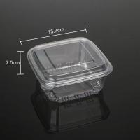 China Plastic Dessert Cake Snacks Disposable Food Trays With Lid OEM ODM for sale