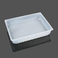 China FDA Certificated Square Food Trays Plastic Disposable for sale
