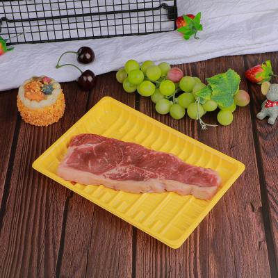 China PET Disposable Plastic Fruit Tray 24*19*5 Cm Food Safety for sale