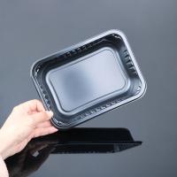 China Disposable Recyclable Origin Black CPET Tray Food Packaging for sale