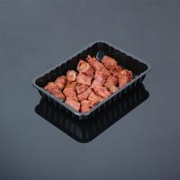 China Eco Friendly Disposable MAP Plastic Frozen Fresh Food Black PP Pork Meat Package Packaging Trays for sale
