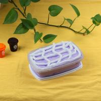 China Frozen 650ml PP Square Household Large Capacity Food Crisper Container Box for sale