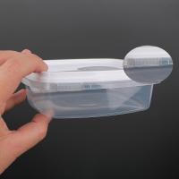 China Frozen 250ml Square Household Small Capacity Food Crisper Container Box for sale