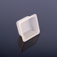 China Disposable 6.8*6.8*3.4cm Mooncake Blister Tray PP Plastic Biscuit Pastry Box for sale