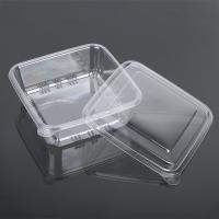 China High quality hot disposable plastic transparent PET packaging cake,Disposable Fruit Tray for sale