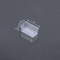 China Wholesale Disposable Transparent Dessert Loaf Packaging Food Grade Cake trays for sale