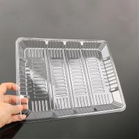 China Food Grade 260x210x15mm Disposable plastic Vegetable packing Trays for sale