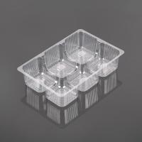 China Hengmaster Food Grage Disposable Plastic Biscuit Disposable Snack 5-com PET Tray for sale