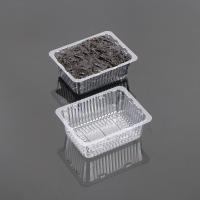 China Hengmaster Food Grage Disposable Plastic Roasted Seaweed tray Disposable PET Snack Tray for sale