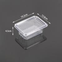China Hengmaster Food Grage Disposable Plastic Honeycomb Container Disposable PET Snack Tray for sale