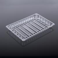 China Food Grade PET 22.5*15.5*3cm Plastic Meat Tray for sale