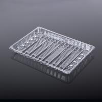 China Food Grade PET 22.5*15.5*3cm Plastic Meat Tray for sale