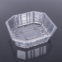China Food Grade PET 15*16*5cm 500g Disposable Fruit Tray for sale