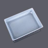 China White 0.65mm Food Grade Disposable Plastic Containers for sale