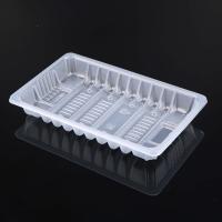 China Rectangle White 18*11*2.5cm Frozen Food Tray Packaging for sale