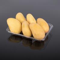 China Recycled Disposable 20*15*3cm Disposable Fruit Tray for sale