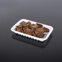 China Bagasse 19*12*3cm Biodegradable Frozen Food Packaging for sale